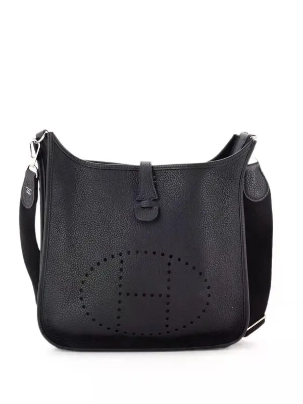Hermès Evelyne Bag Gen Iii Clemence Pm Crossbody Bag - Black