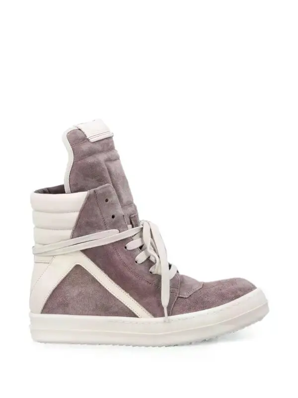 Rick Owens Geobasket High-top Sneakers - Grey