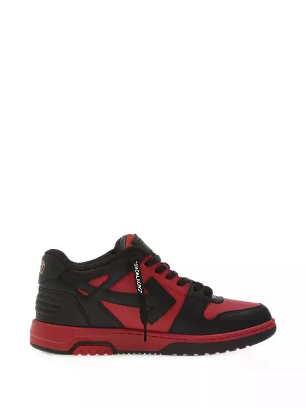 Off-White Out Of Office' Leather Sneakers - Black