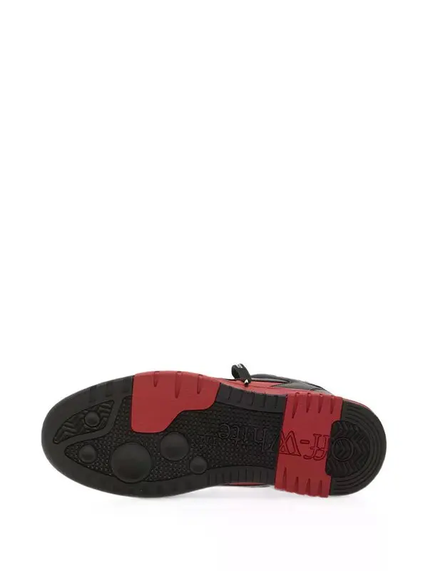 Off-White Out Of Office' Leather Sneakers - Black