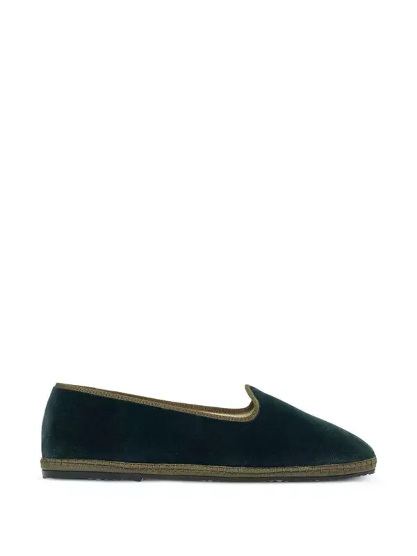 SCAROSSO William Iv Velvet Slippers
