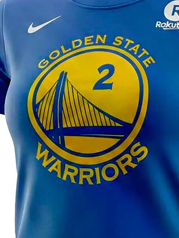 Nike X Nba Golden State Warriors Name & Number Bell T-shirt