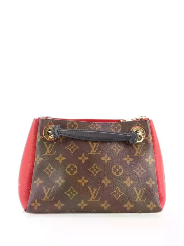 LOUIS VUITTON Surene Handbag Monogram Canvas With Leather Bb Shoulder Bag - Brown