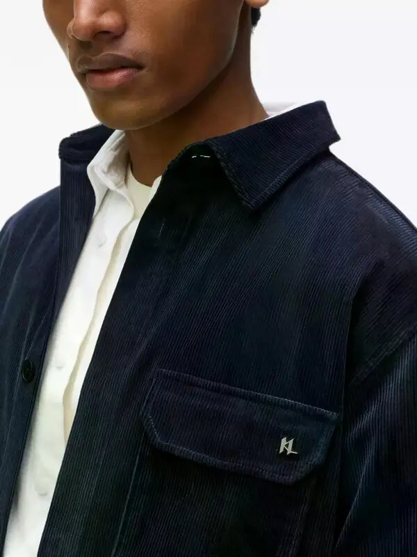 Karl Lagerfeld Corduroy Pocket Shirt