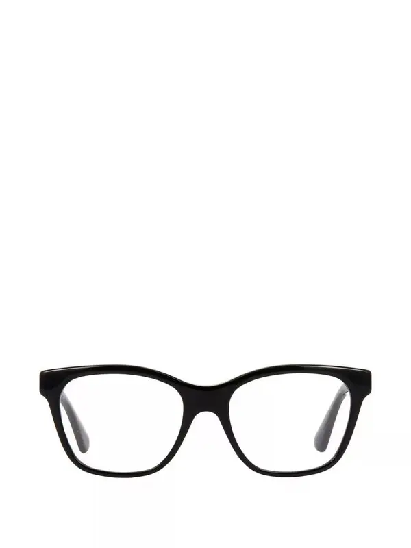 Gucci Crystal-embellished Square-frame Glasses - Black