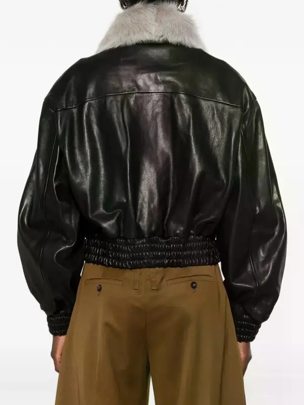 Nour Hammour Ellery Leather Jacket