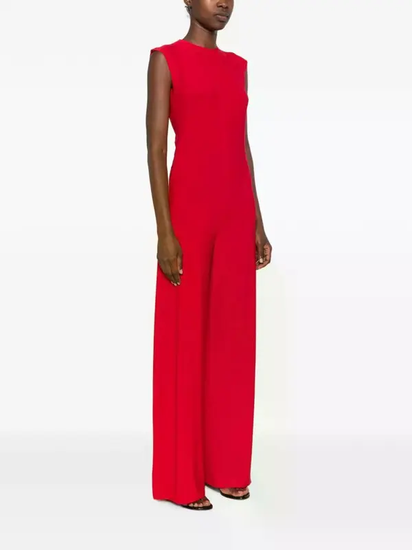 Norma Kamali Sleeveless Wide-leg Jumpsuit