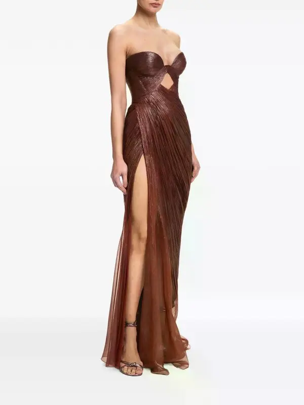 MARIA LUCIA HOHAN Zephyra Cut-out Maxi Dress