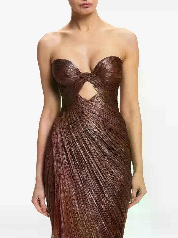 MARIA LUCIA HOHAN Zephyra Cut-out Maxi Dress