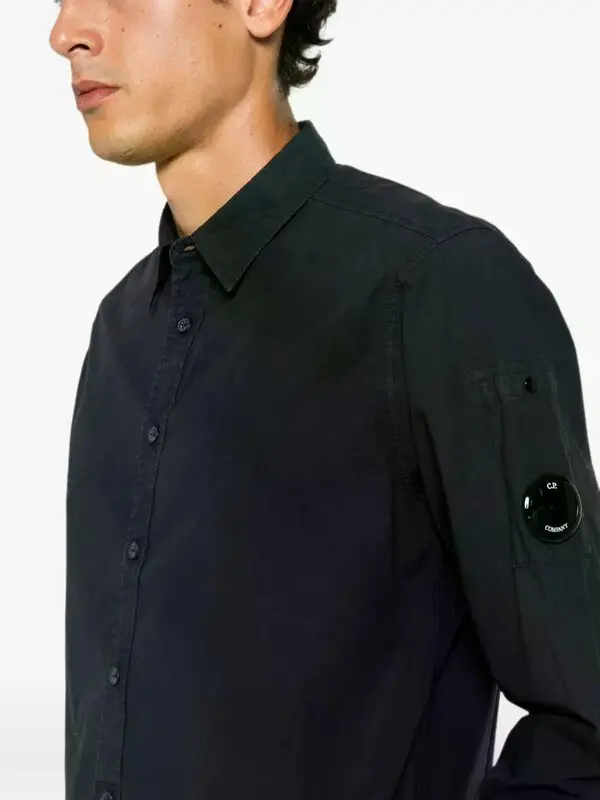 C.P. COMPANY Lens-detail Button-up Shirt
