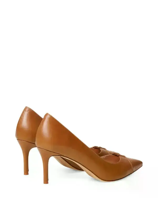 TWINSET Leather Court Shoes With Logo