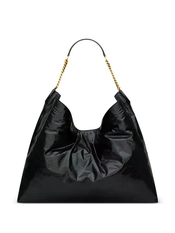 Saint Laurent Hortense Bag In Shiny Leather