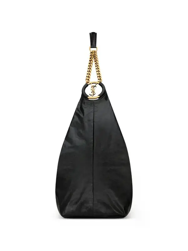 Saint Laurent Hortense Bag In Shiny Leather