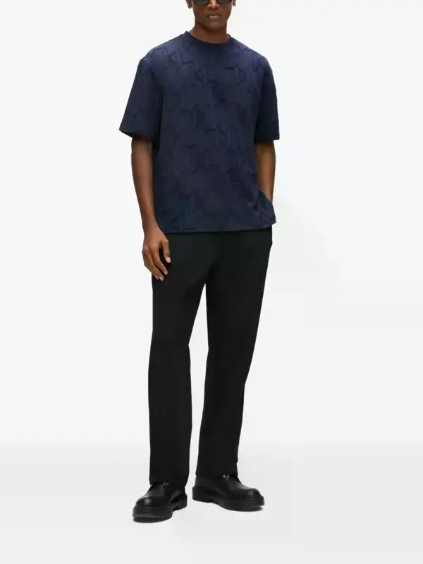 Karl Lagerfeld All-over Monogram T-shirt