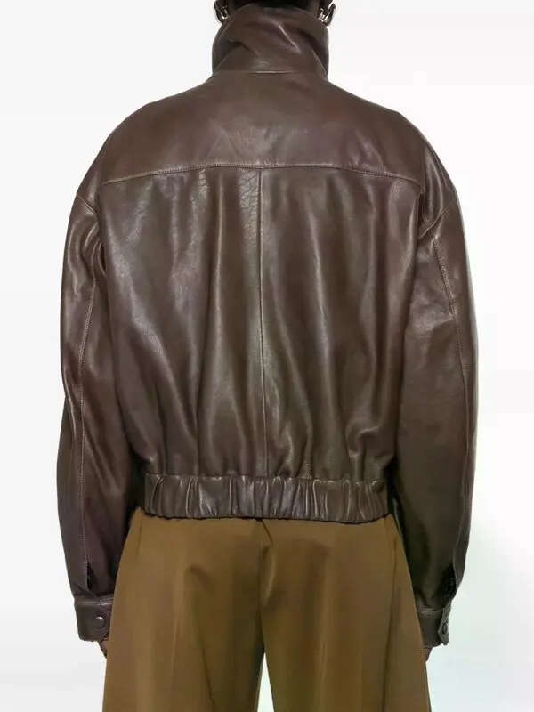 Nour Hammour Quincy Leather Jacket