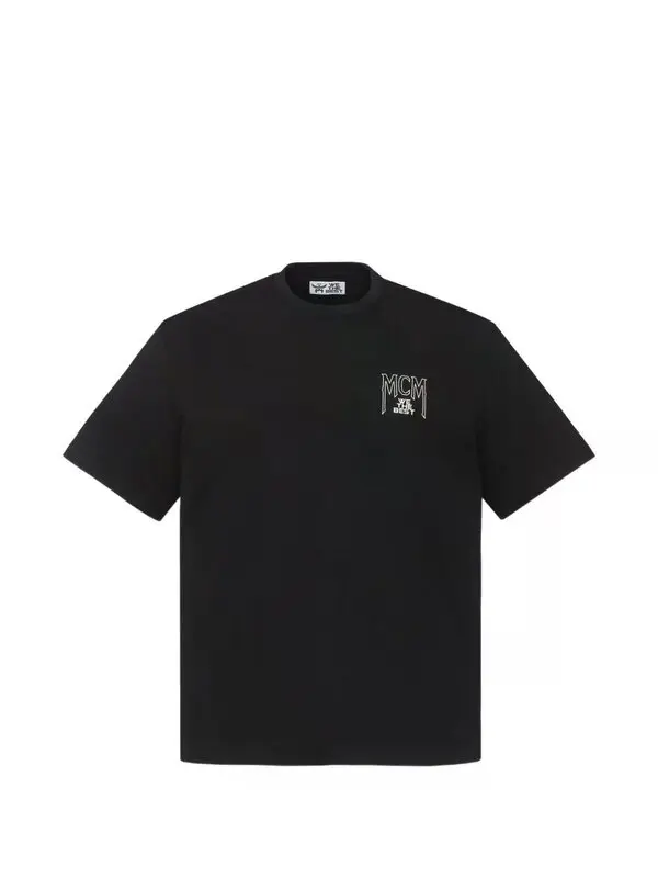 Mcm We The Best Logo-print T-shirt - Black
