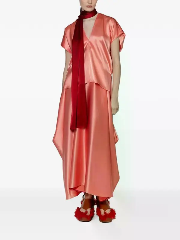 ROKSANDA Amari Asymmetric-hem Skirt