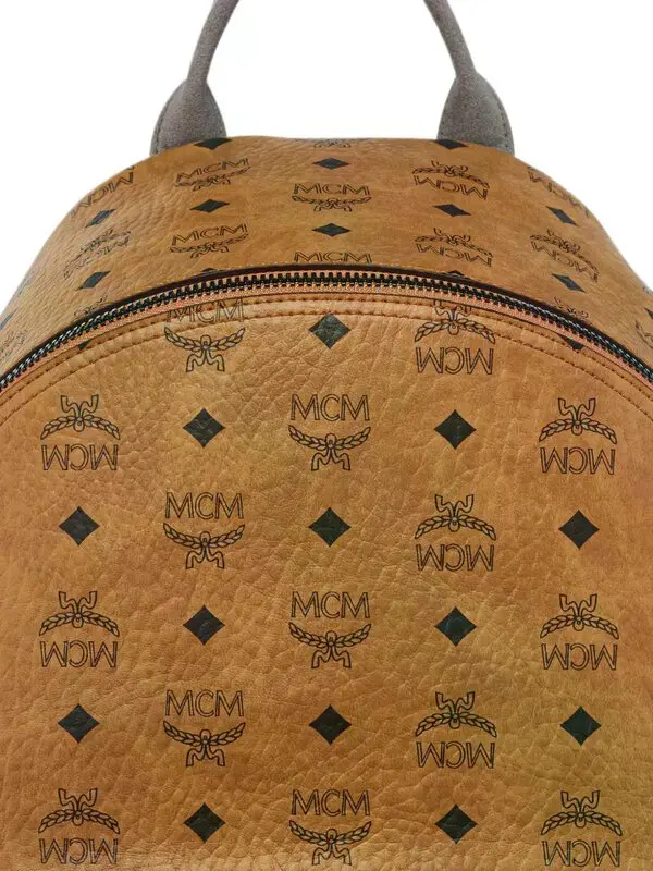 Mcm X We The Best Stark Medium Visetos-print Backpack