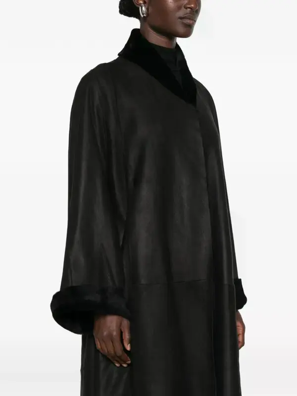 Nour Hammour Dorian Shearling Coat