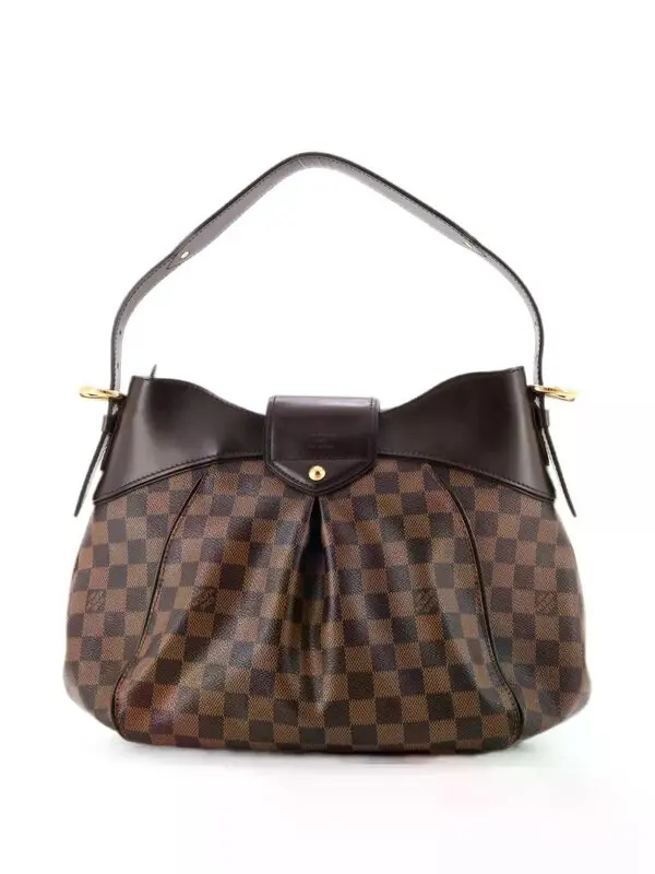 LOUIS VUITTON Sistina Handbag Damier Mm Hobo Bag - Brown