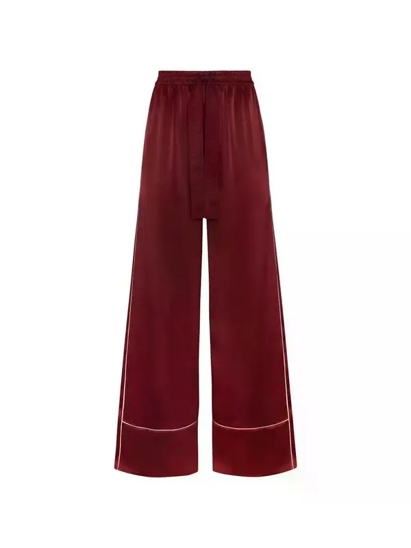 ROKSANDA Nael Piping-detail Trousers - Red