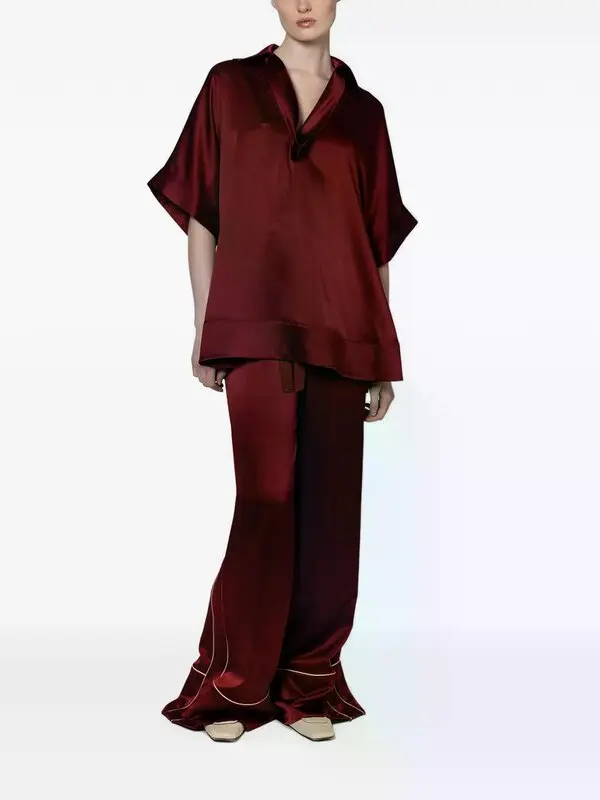 ROKSANDA Nael Piping-detail Trousers