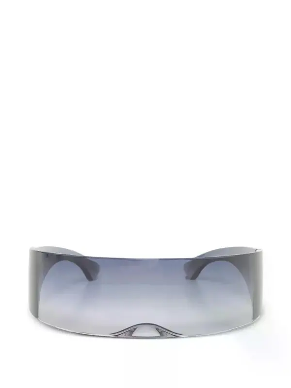 MAISON MARGIELA Wraparound Shield Sunglasses - Grey