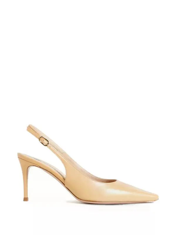Roberto Festa Atlante Buckle-fastening Slingback Heeled Pumps - Neutrals