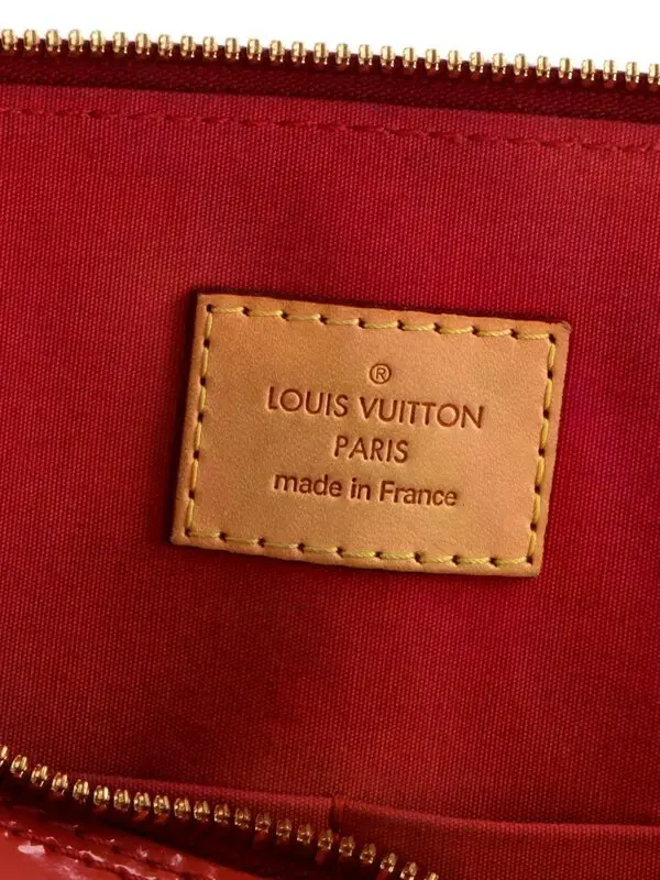 LOUIS VUITTON Alma Handbag Monogram Vernis Pm Satchel