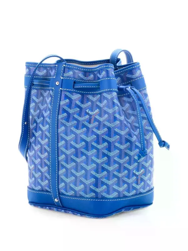 Goyard Petit Flot Coated Canvas Pm Bucket Bag