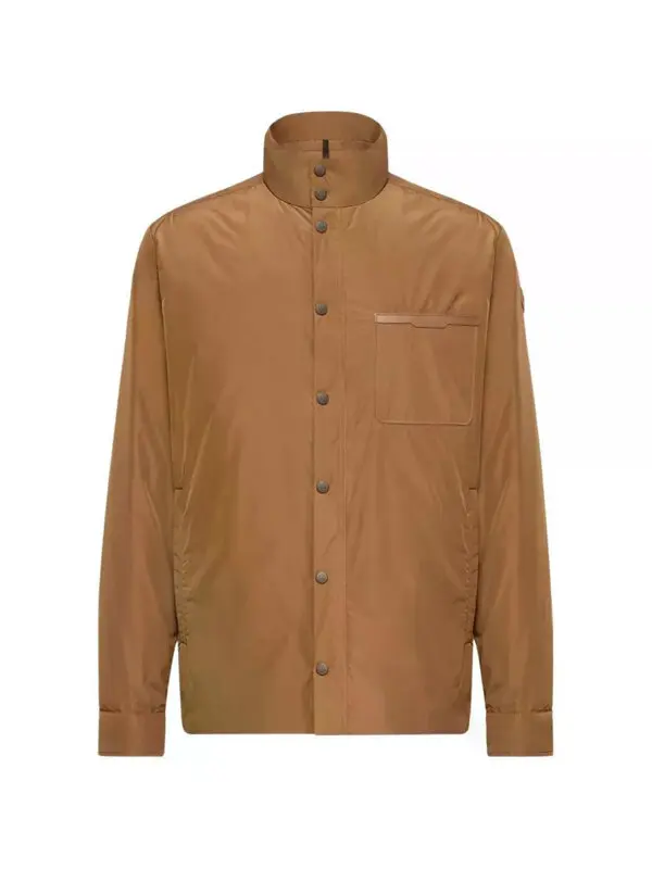 Moncler Yndale Short Down Jacket - Brown