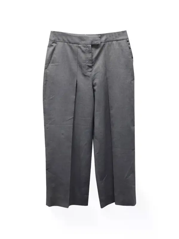 Zac Posen Cropped Trousers - Grey