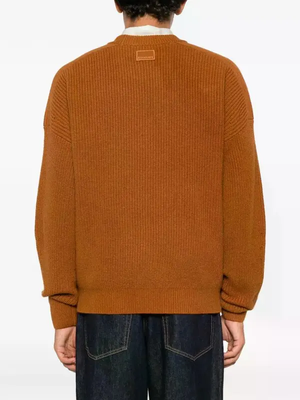 MARANT Ribbed-knit Crew-neck Sweater