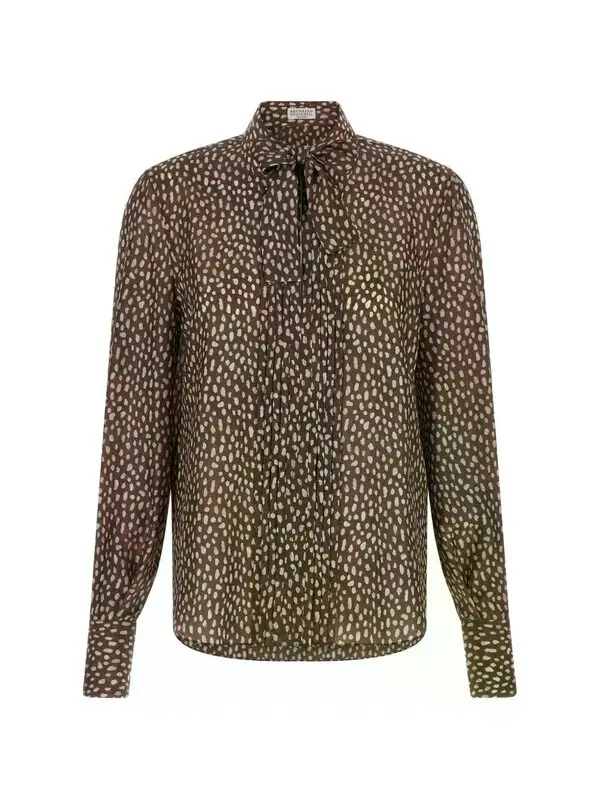 Brunello Cucinelli Lavallière-collar Shirt