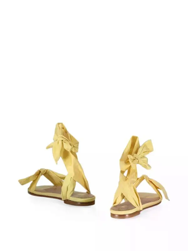 Red Valentino Bow-detail Wrap-around Sandals