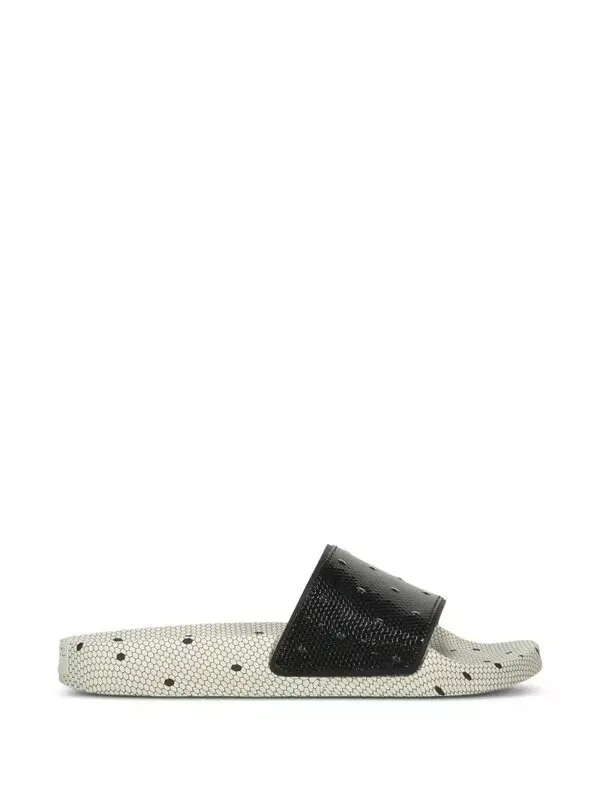 Red Valentino Point D'esprit Open-toe Sliders