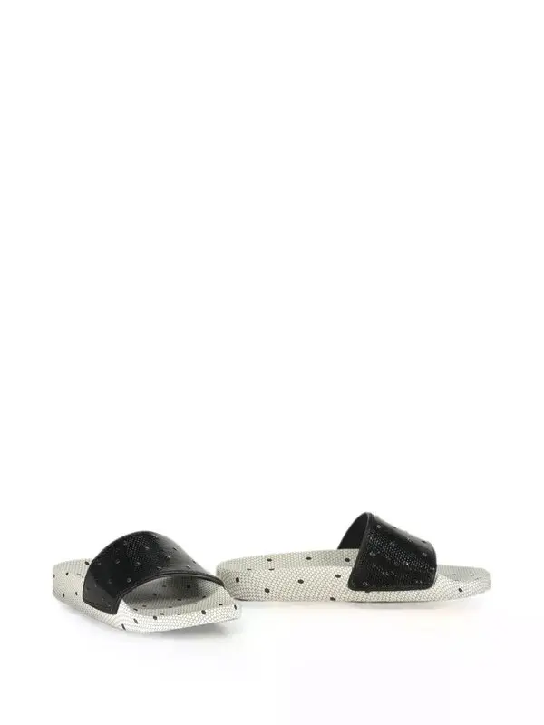 Red Valentino Point D'esprit Open-toe Sliders