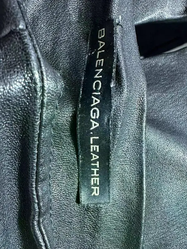Balenciaga Skinny-leg Leather Trousers
