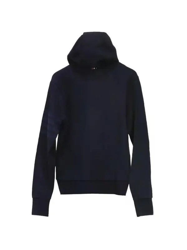 Thom Browne 4-bar Zip-up Hoodie