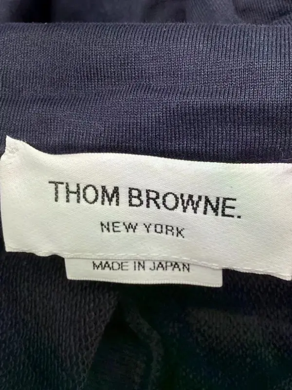 Thom Browne 4-bar Zip-up Hoodie
