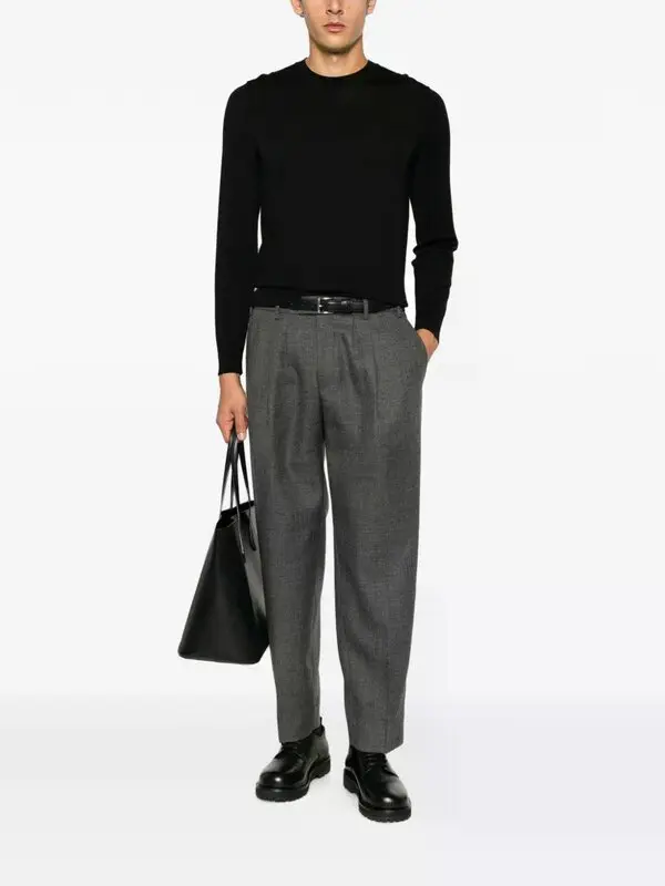 BRIGLIA 1949 Pleated Straight-leg Trousers