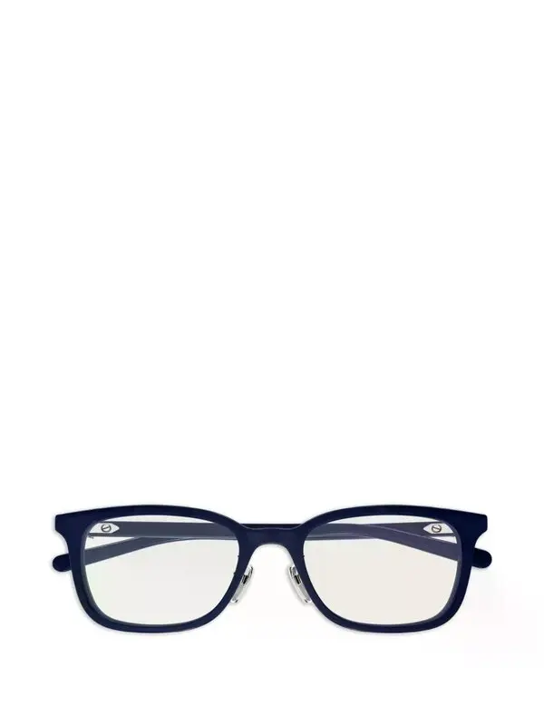Gucci Square Frame Glasses - Blue