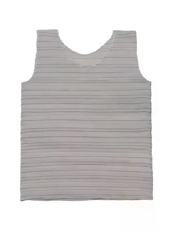 Issey Miyake Horizontal-pleated Top
