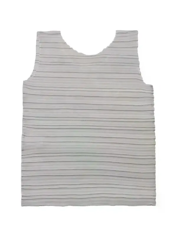 Issey Miyake Horizontal-pleated Top