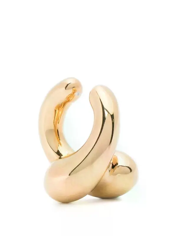 PANCONESI Intertwined Hoop Earrings - Gold