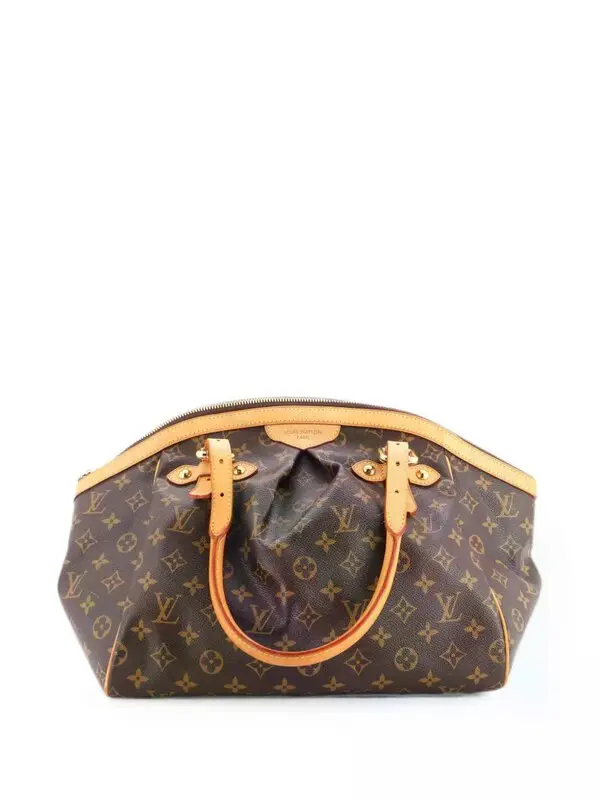 LOUIS VUITTON Tivoli Handbag Monogram Canvas Gm Satchel - Brown
