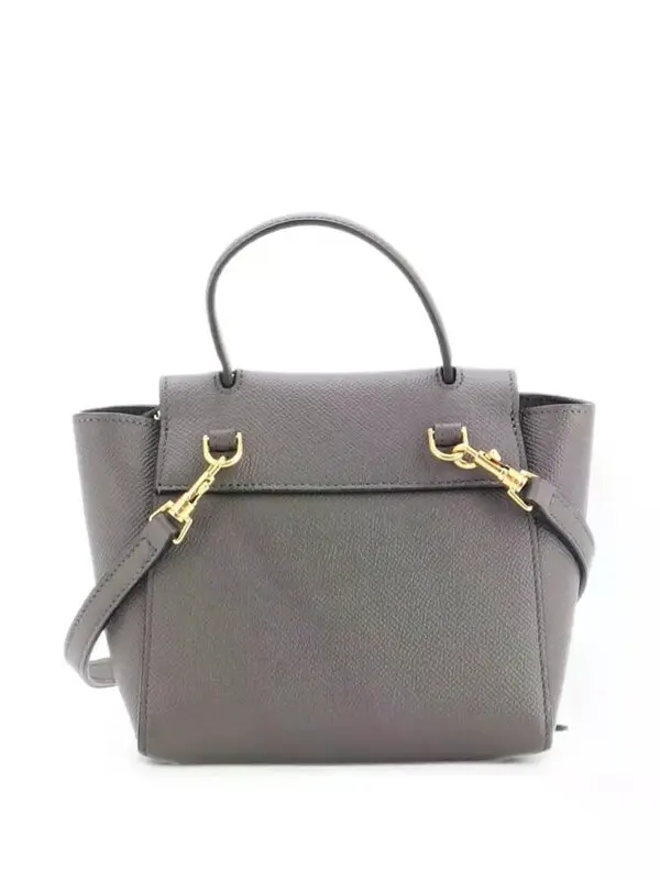 Celine Belt Bag Textured Leather Pico Shoulder Bag