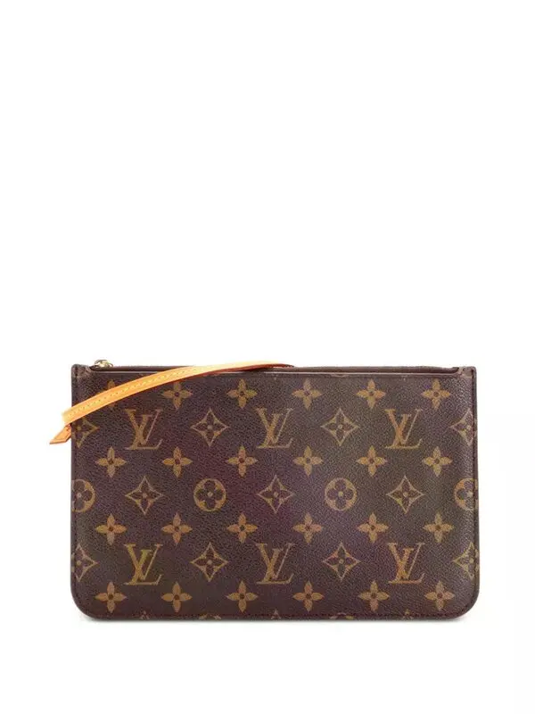 LOUIS VUITTON Monogram Canvas Pochette - Brown