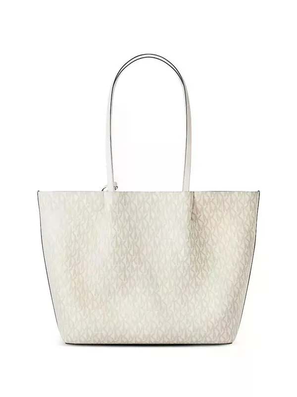 Michael Kors Logo-print Leather Tote Bag