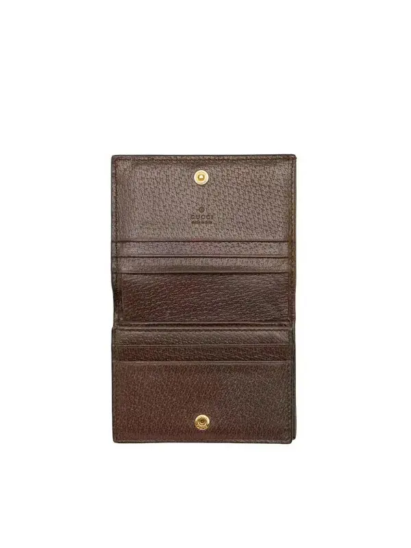 Gucci 2016-2026 Gg Supreme Web Ophidia Wallet Small Wallets